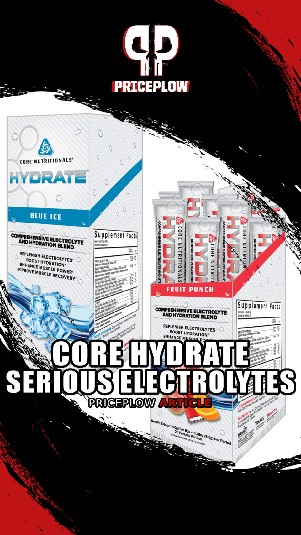 CORE Hydrate: A New Bar is Set for Electrolyte Supplements