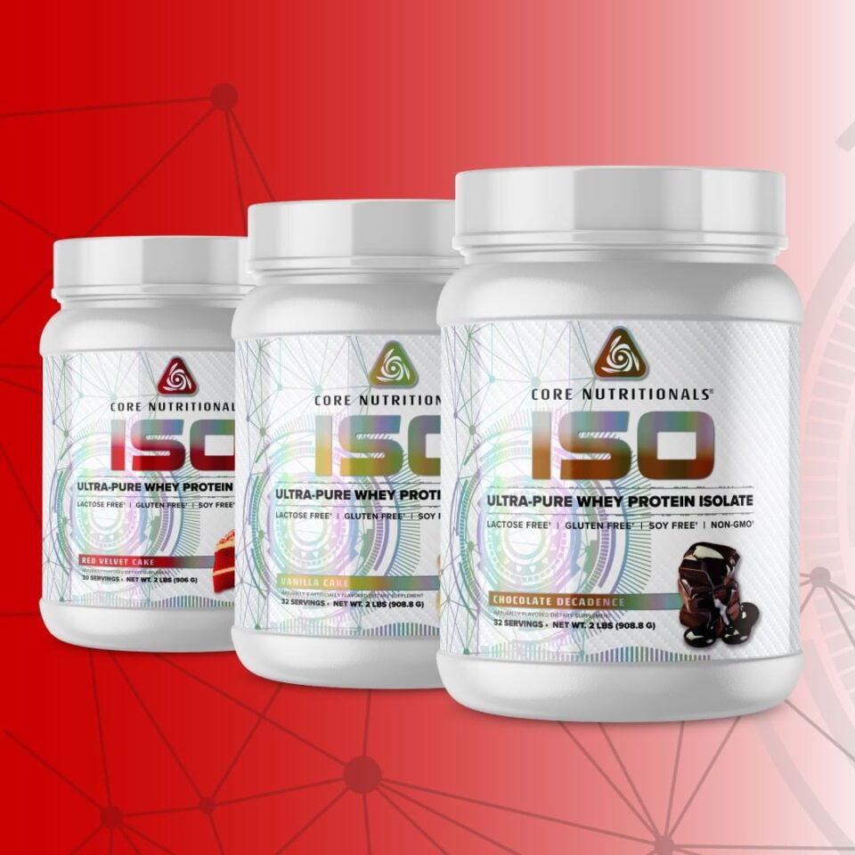 Core ISO Whey Protein Isolate: Now in Delectable Lemon Pound Cake