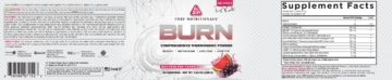 Core Nutritionals BURN: Weight Loss Powder with Punch (2023 Update)