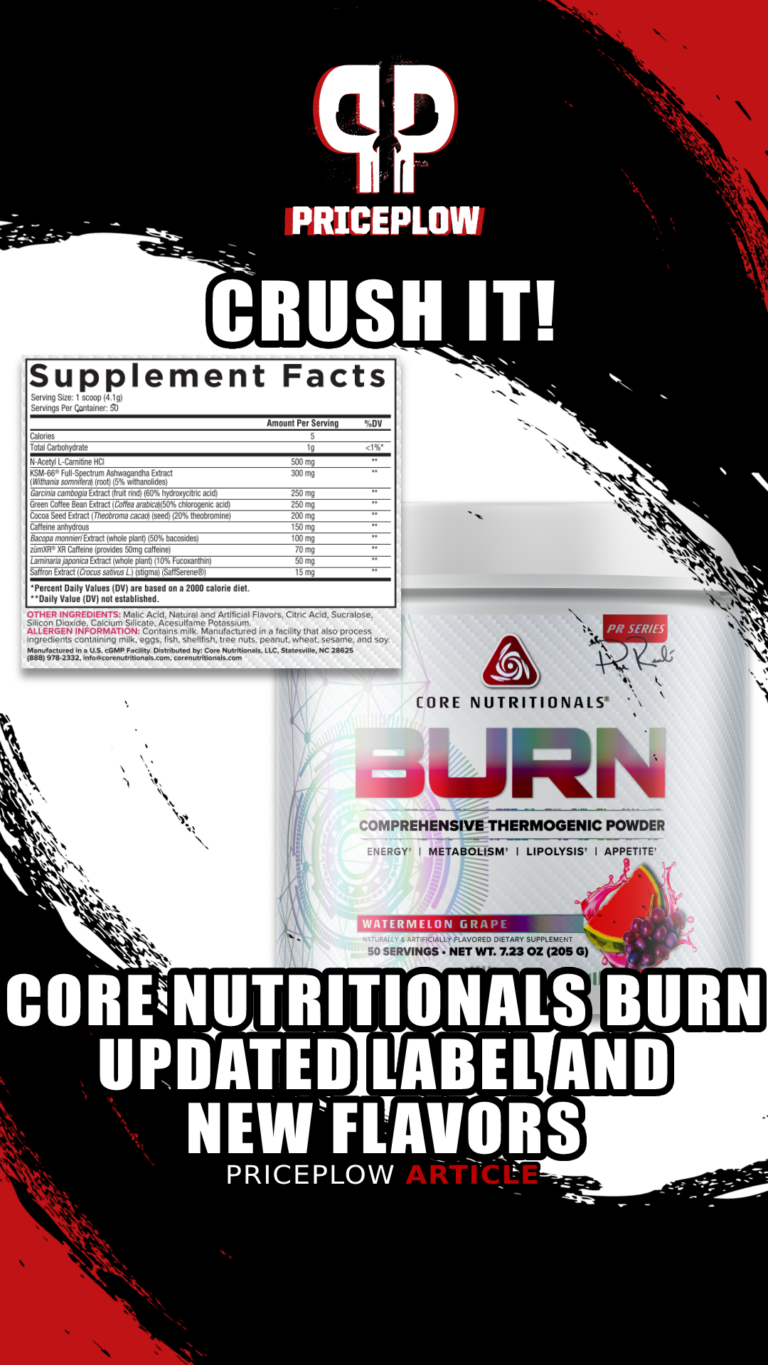 Core Nutritionals BURN: Weight Loss Powder with Punch (2023 Update)