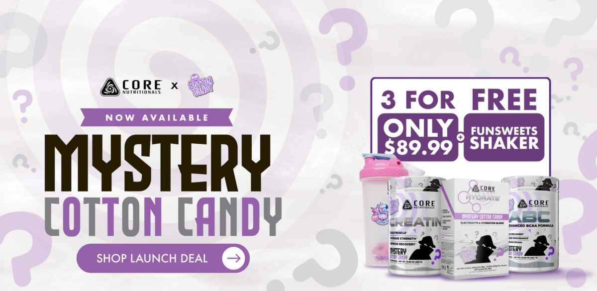 Core Nutritionals x Fun Sweets Mystery Cotton Candy: A Halloween Puzzle ...