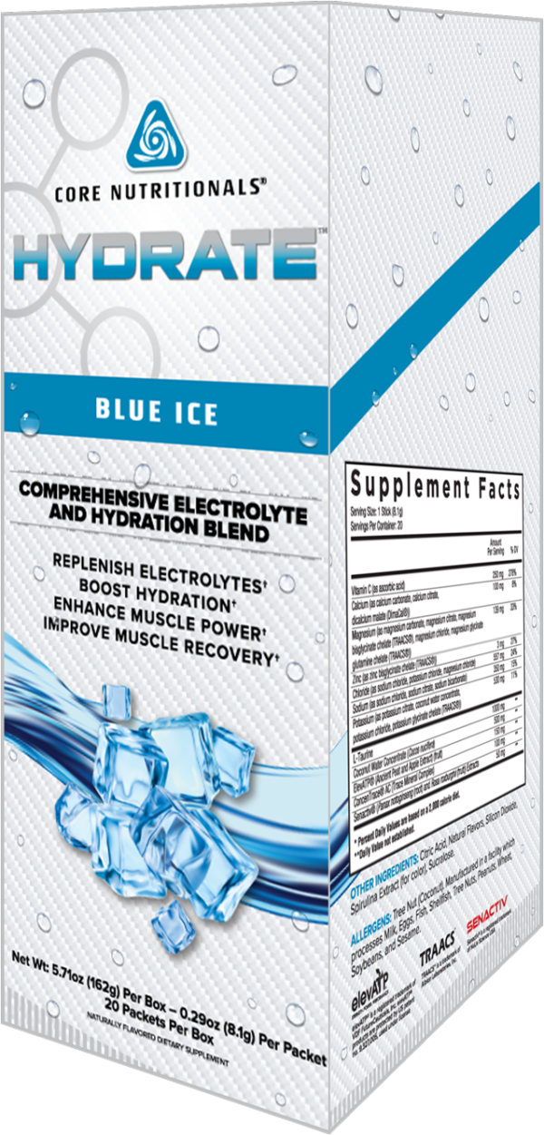 CORE Hydrate: A New Bar is Set for Electrolyte Supplements