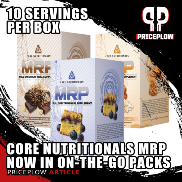 Core Nutritionals MRP Packs: On-the-Go Meal Replacement Packs