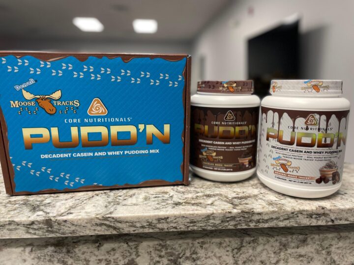MOOSE TRACKS Protein! Core Nutritionals PUDD'N Collab