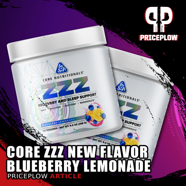 Core ZZZ Blueberry Lemonade: Excellent Tasting Sleep Aid