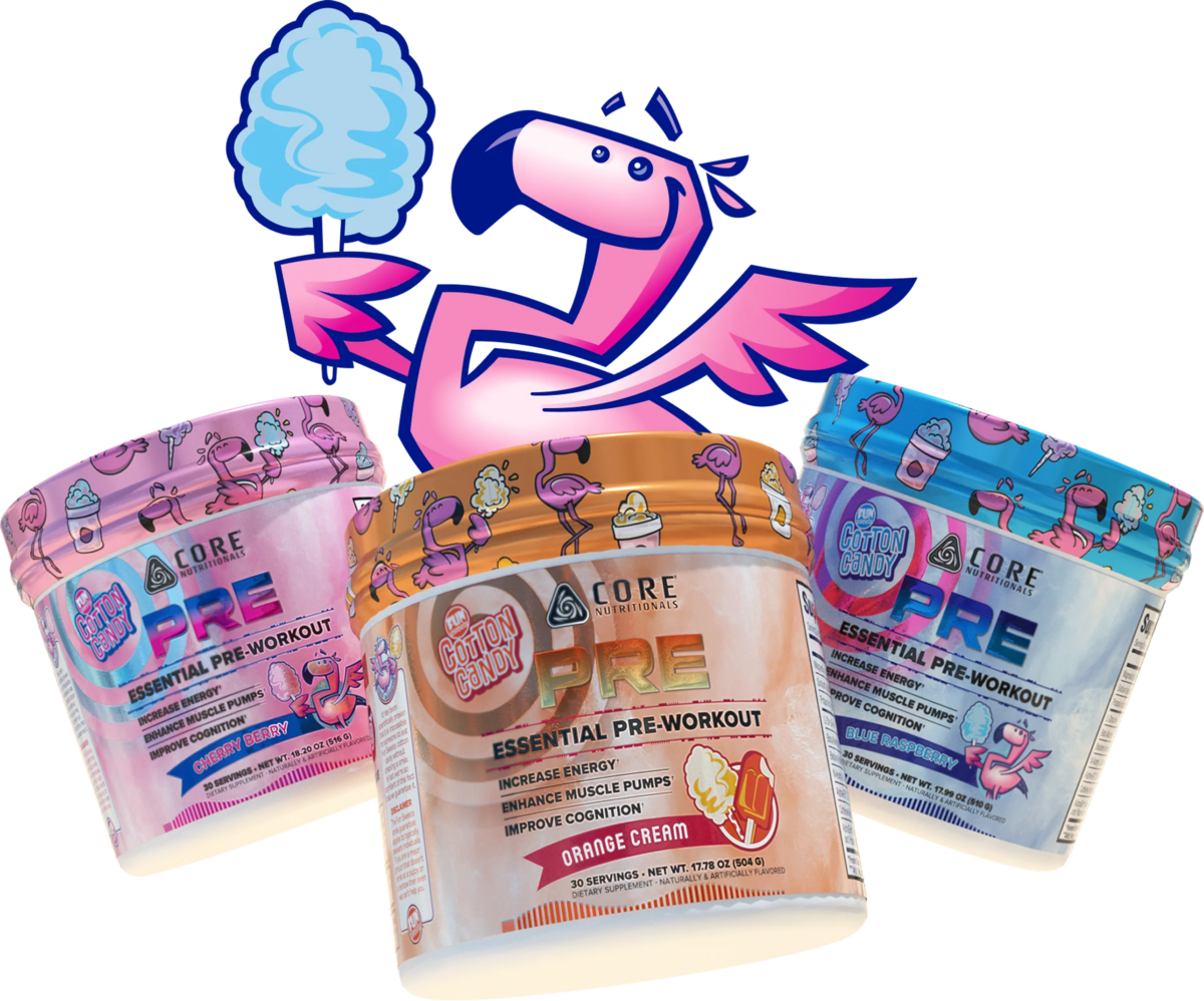 Core PRE: Core Nutritionals Essential Pre-Workout Powered by Fun Sweets ...