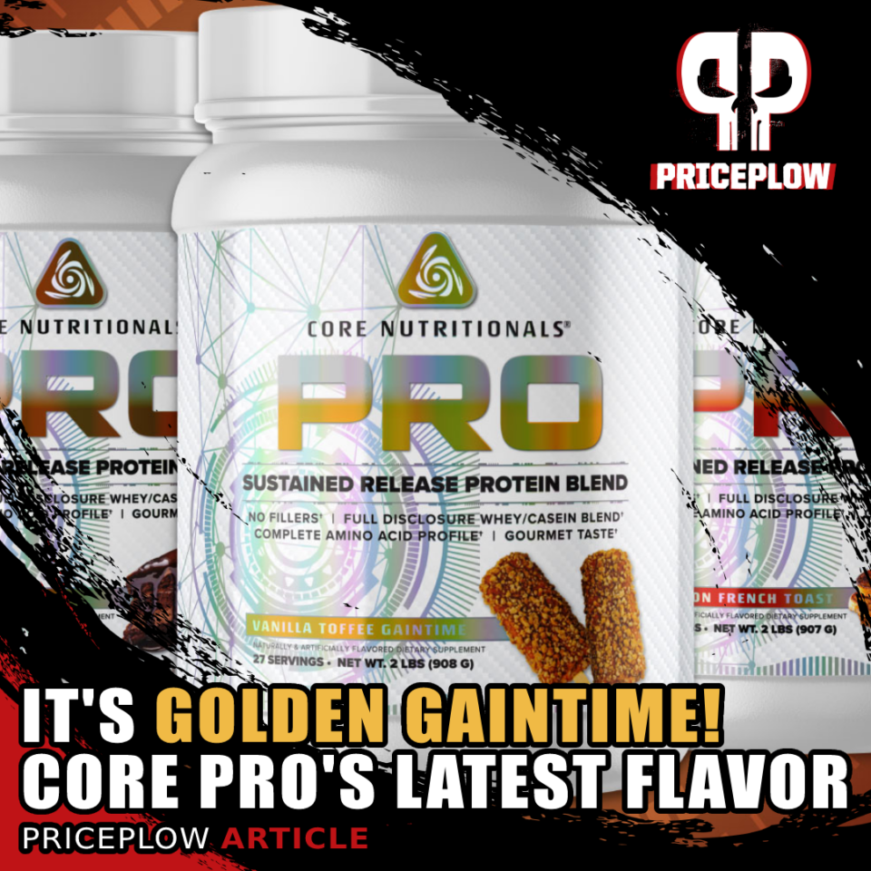 Core PRO Peanut Butter & Jelly Protein: It's *Strawberry* PB&J