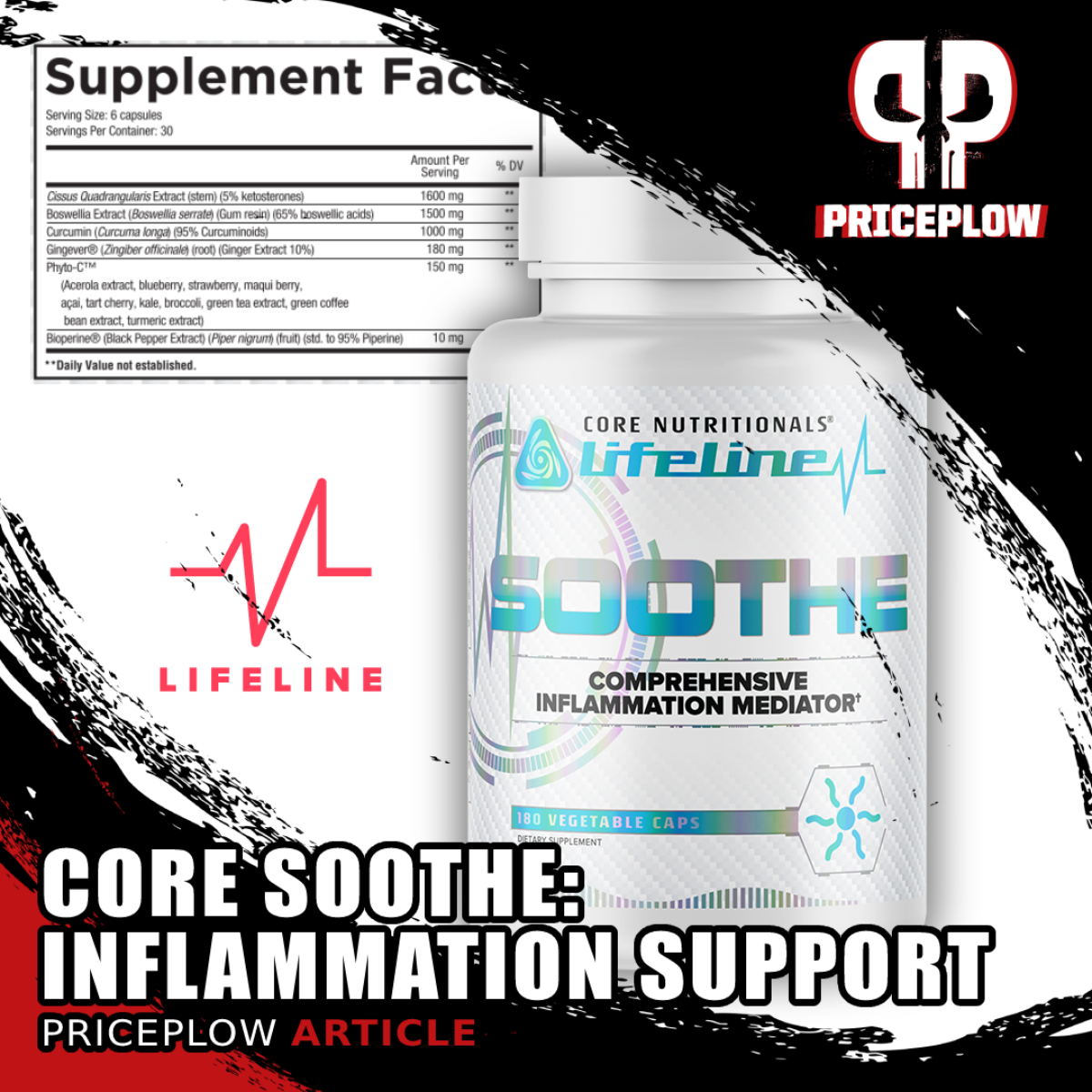 Core SOOTHE: Comprehensive Anti-Inflammatory Supplement