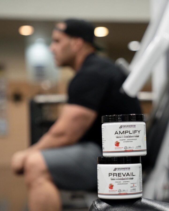 Cutler Nutrition Prevail / Amplify Pre Workout Stack - For Legends Only!