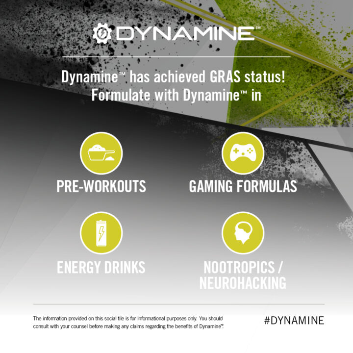 Dynamine Achieves GRAS Status With Several New Safety Studies!