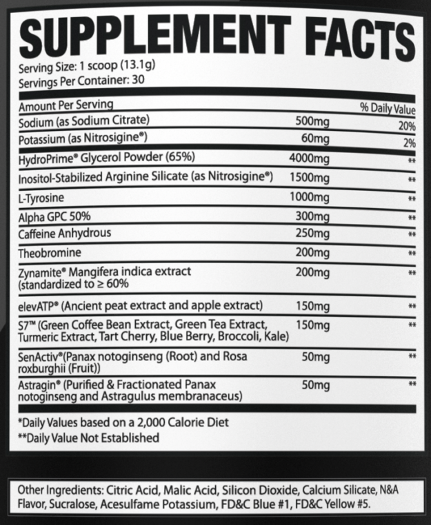 Ekkovision Formula 2.1: New-Gen Pre-Workout with 7 Trademarked Ingredients