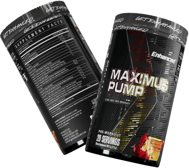 Enhanced Labs Maximus Pre-Workouts: The System for Energy, Focus, and Pumps