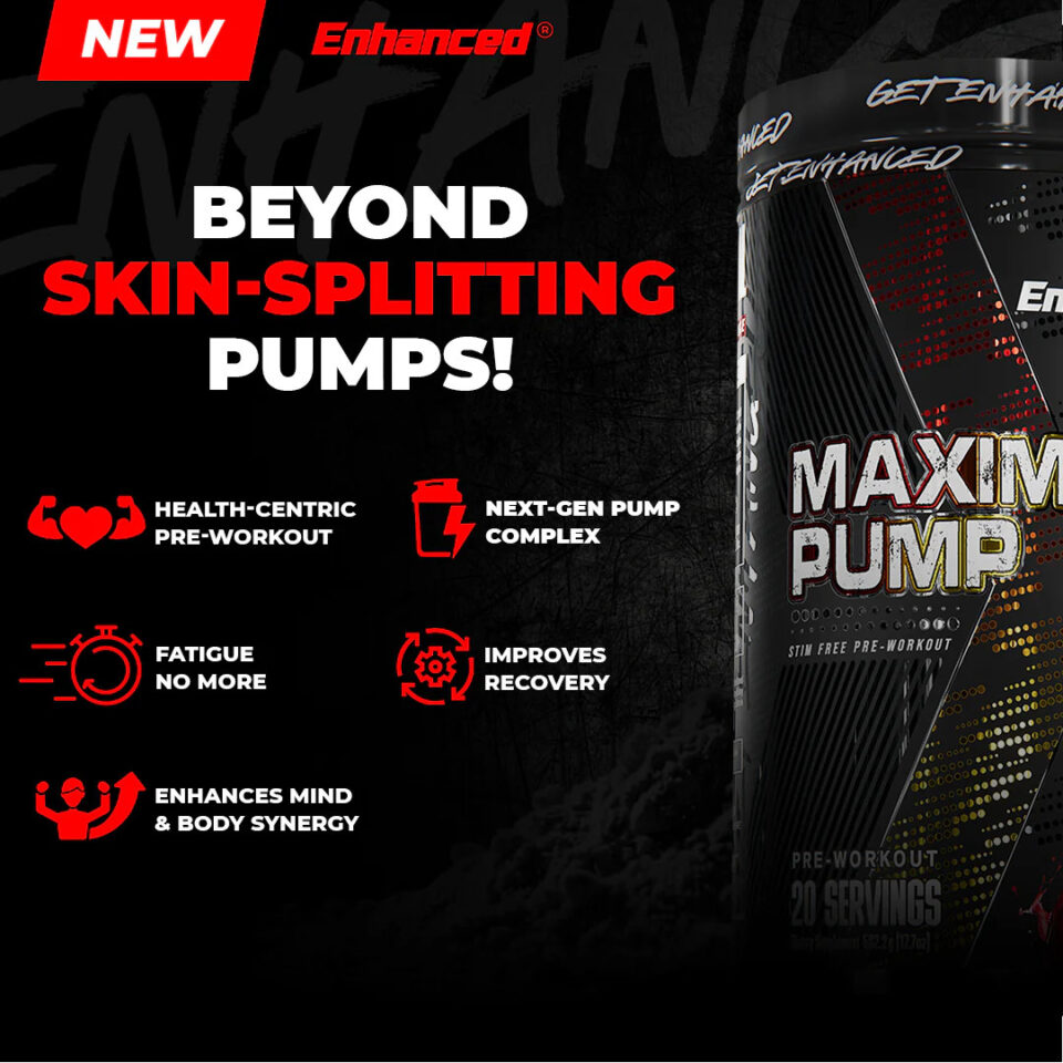 Enhanced Labs Maximus Pre-Workouts: The System for Energy, Focus, and Pumps