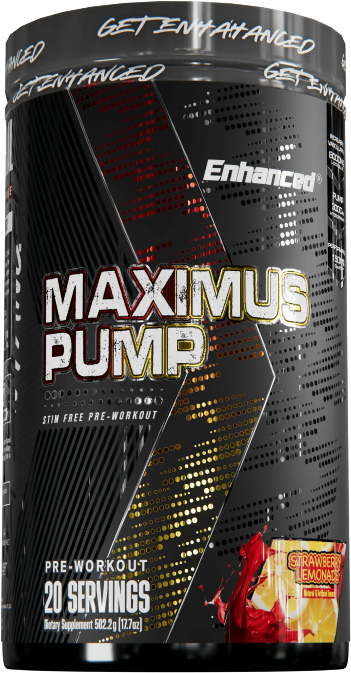 Enhanced Labs Maximus Pre-Workouts: The System for Energy, Focus, and Pumps