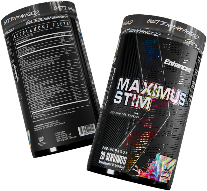 Enhanced Labs Maximus Pre-Workouts: The System for Energy, Focus, and Pumps