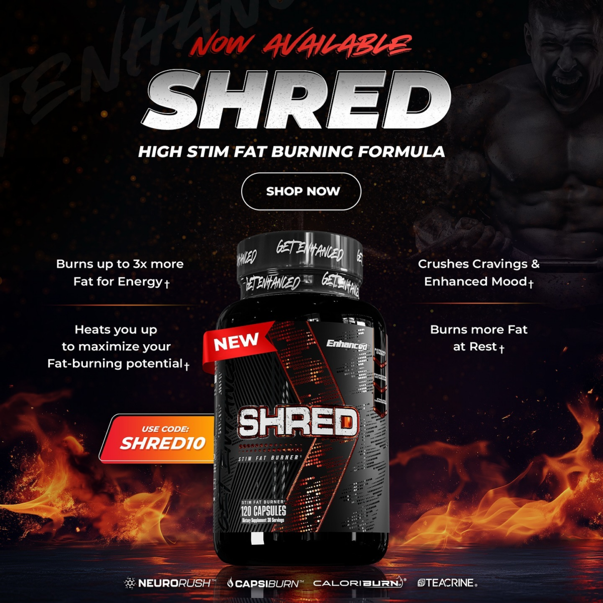Enhanced Labs Shred: Next-Generation Thermogenesis with NeuroRush ...
