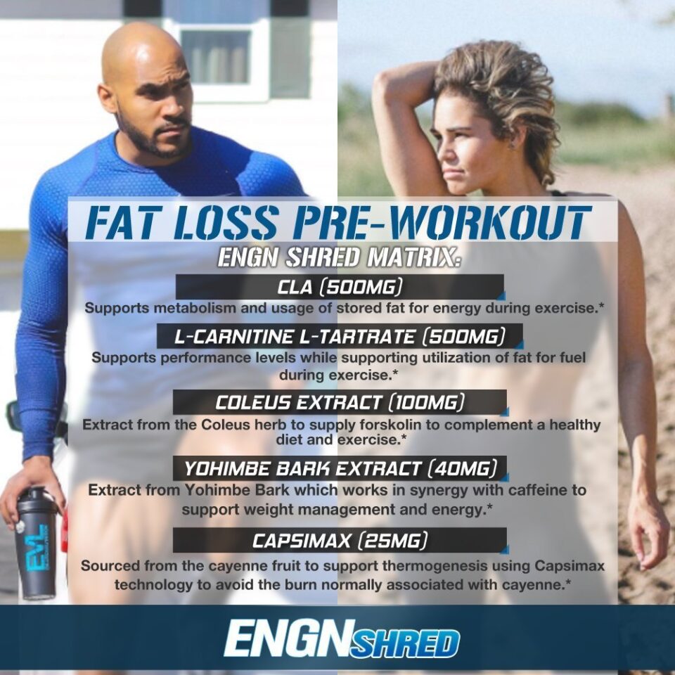 EVL ENGN Shred: The Pre Workout For Dieters