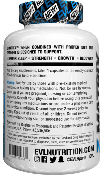 EVL Z-Matrix - An (EVL) Genius Idea: ZMA with an L-Theanine Twist!