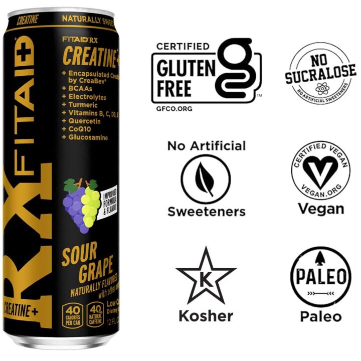 FitAid RX: The First RTD with Beverage-Stable Creatine from CreaBev ...