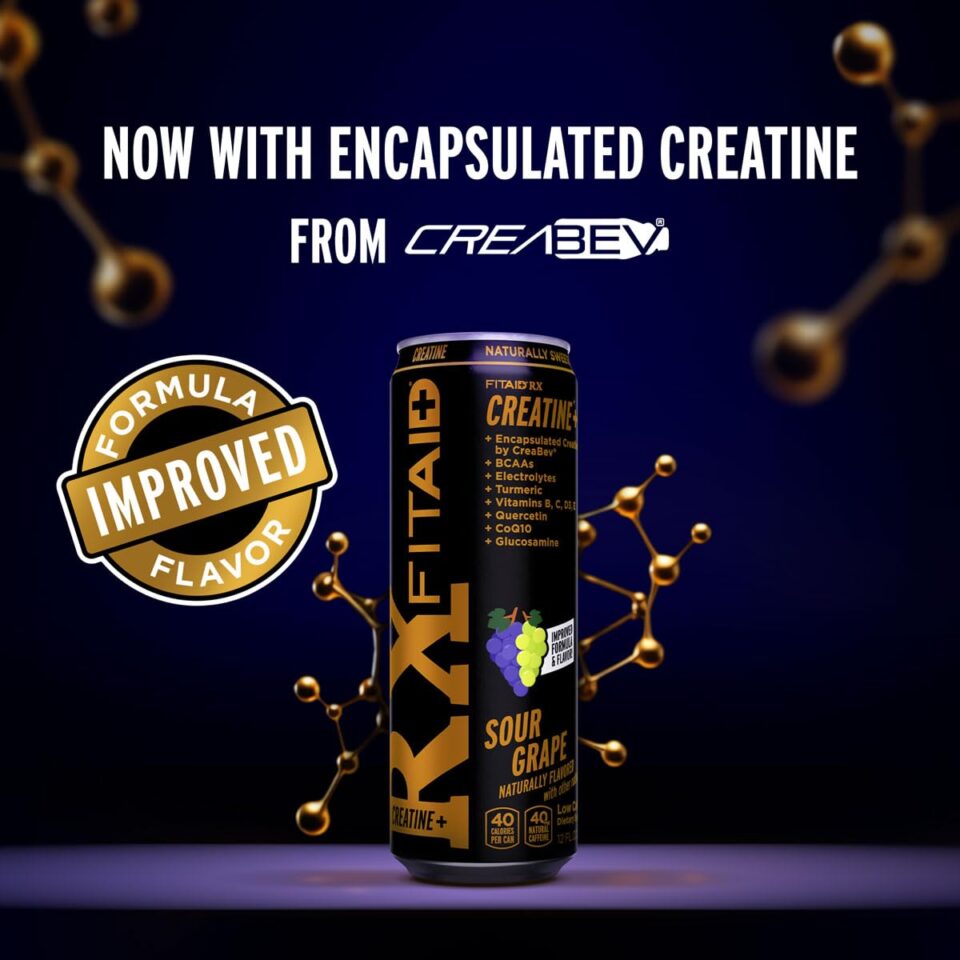 FitAid RX: The First RTD with Beverage-Stable Creatine from CreaBev ...