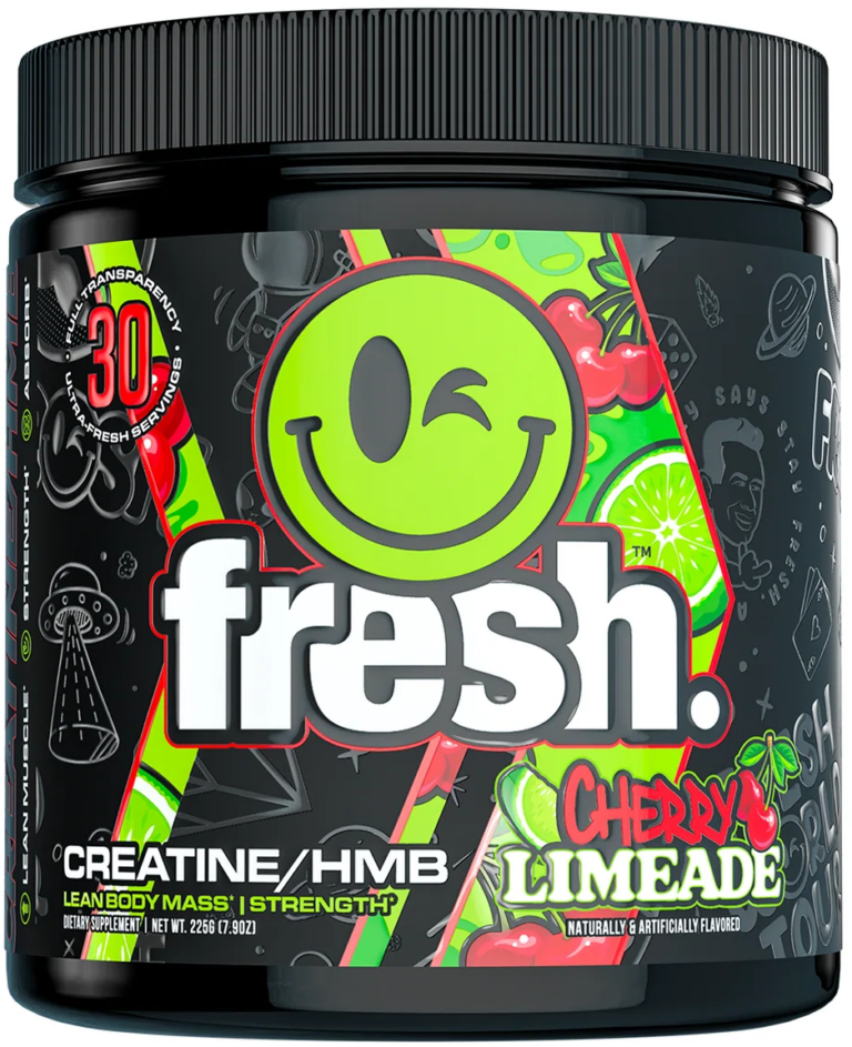 Fresh Supps Creatine/HMB: Dual-Action Muscle Builder in Candy Shop Flavors!
