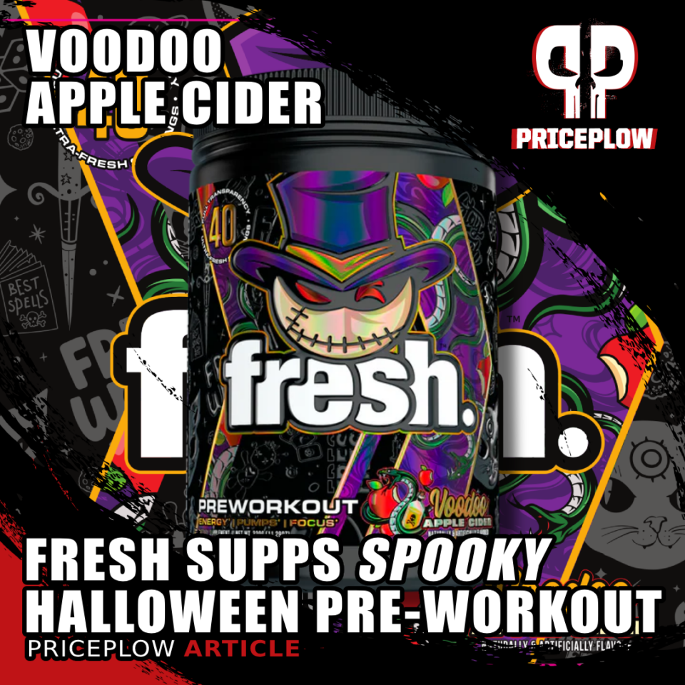 Fresh Supps Voodoo Apple Cider Pre-Workout Embraces the Spooky Season