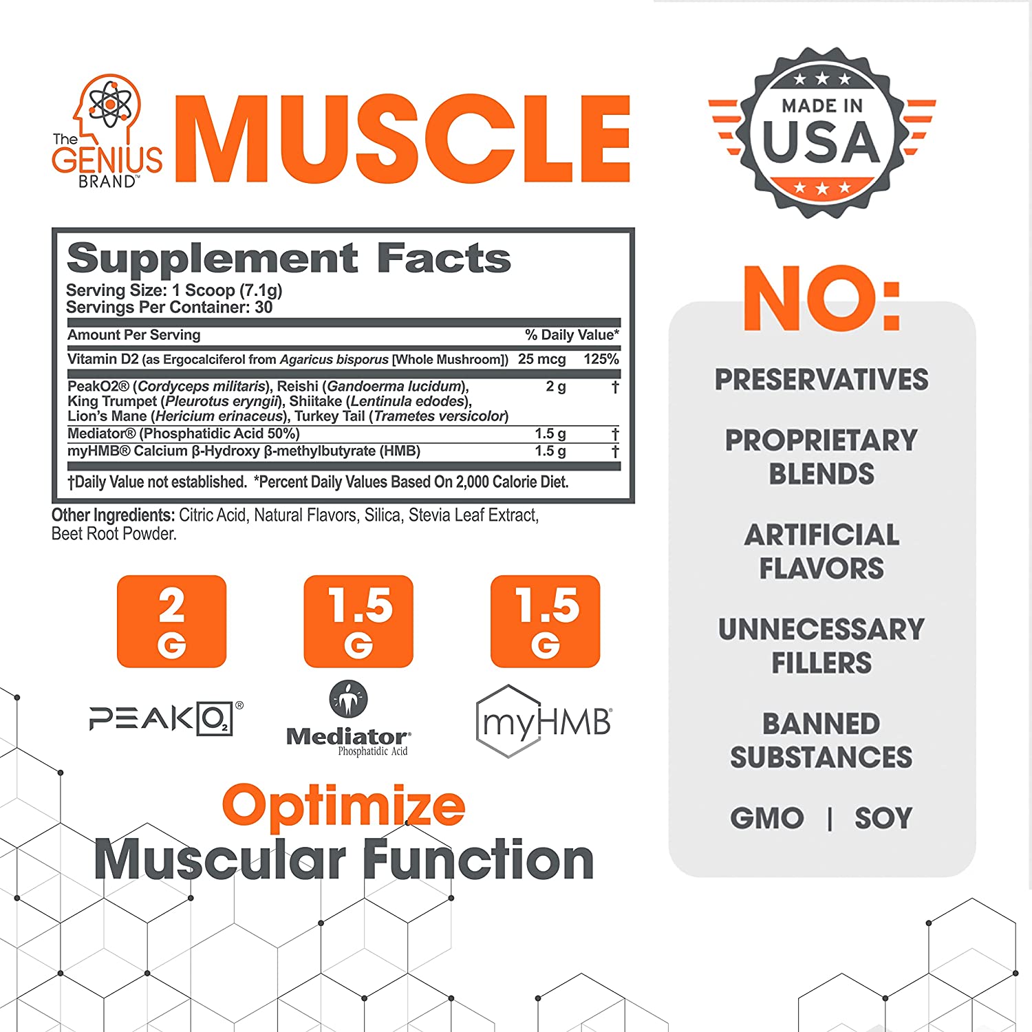 The Genius Muscle Builder: Natural Muscle Gains Like a Genius