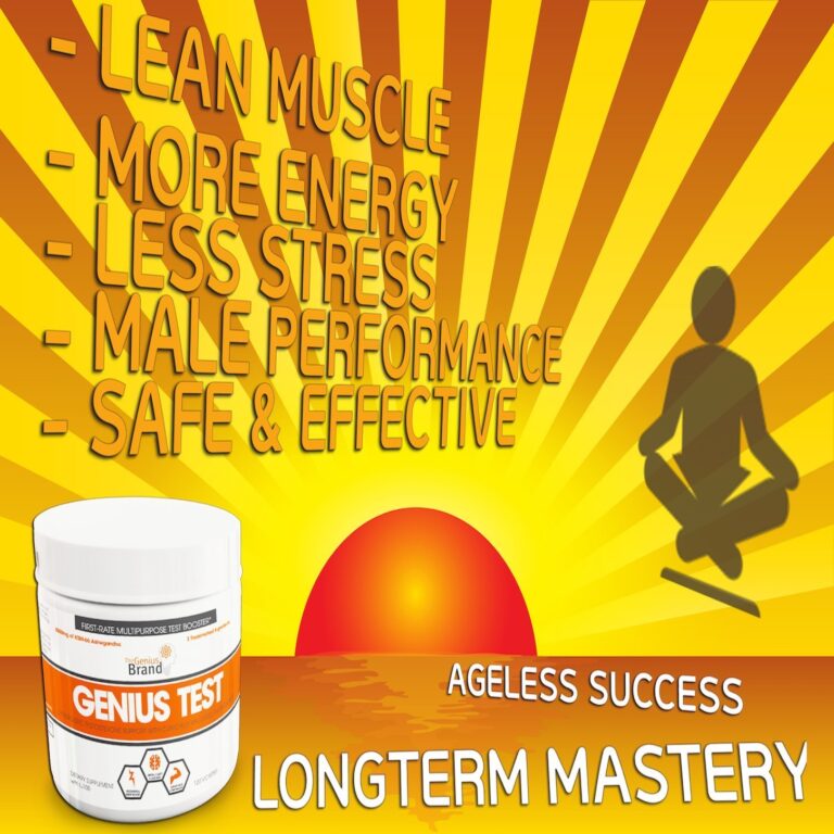 Genius Test: Testosterone Support for the Smart Athlete