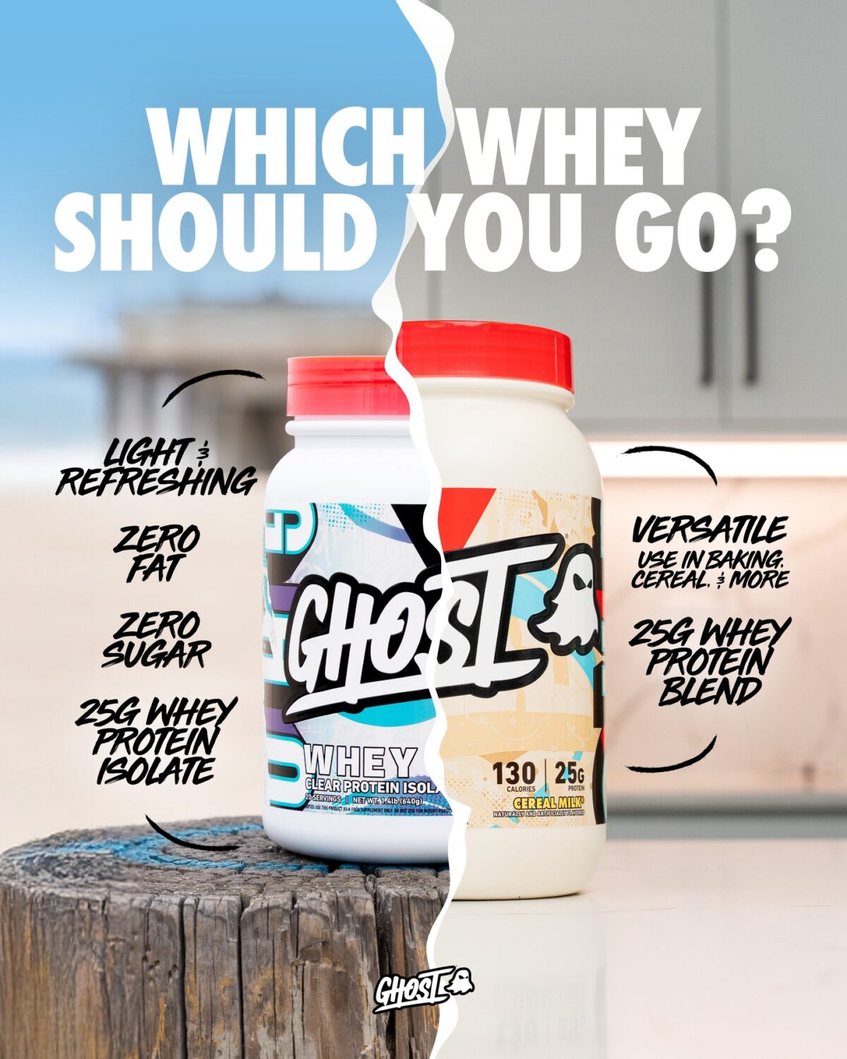 Ghost Clear Whey: Three Refreshing Flavors Join the Permanent Lineup