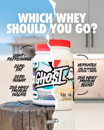 Ghost Clear Whey: Three Refreshing Flavors Join the Permanent Lineup