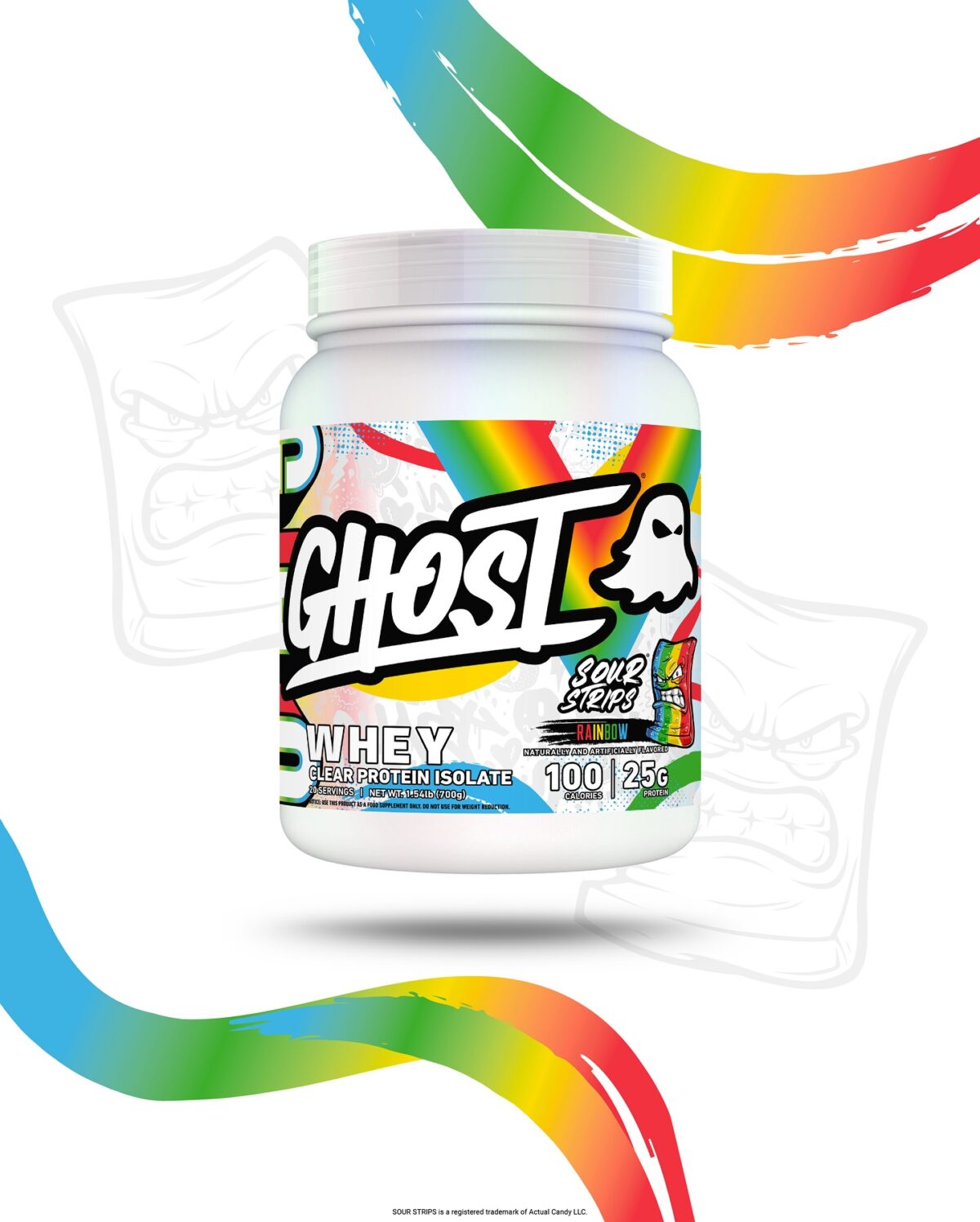GHOST x Sour Strips 2025: Rainbow Returns in Four Products