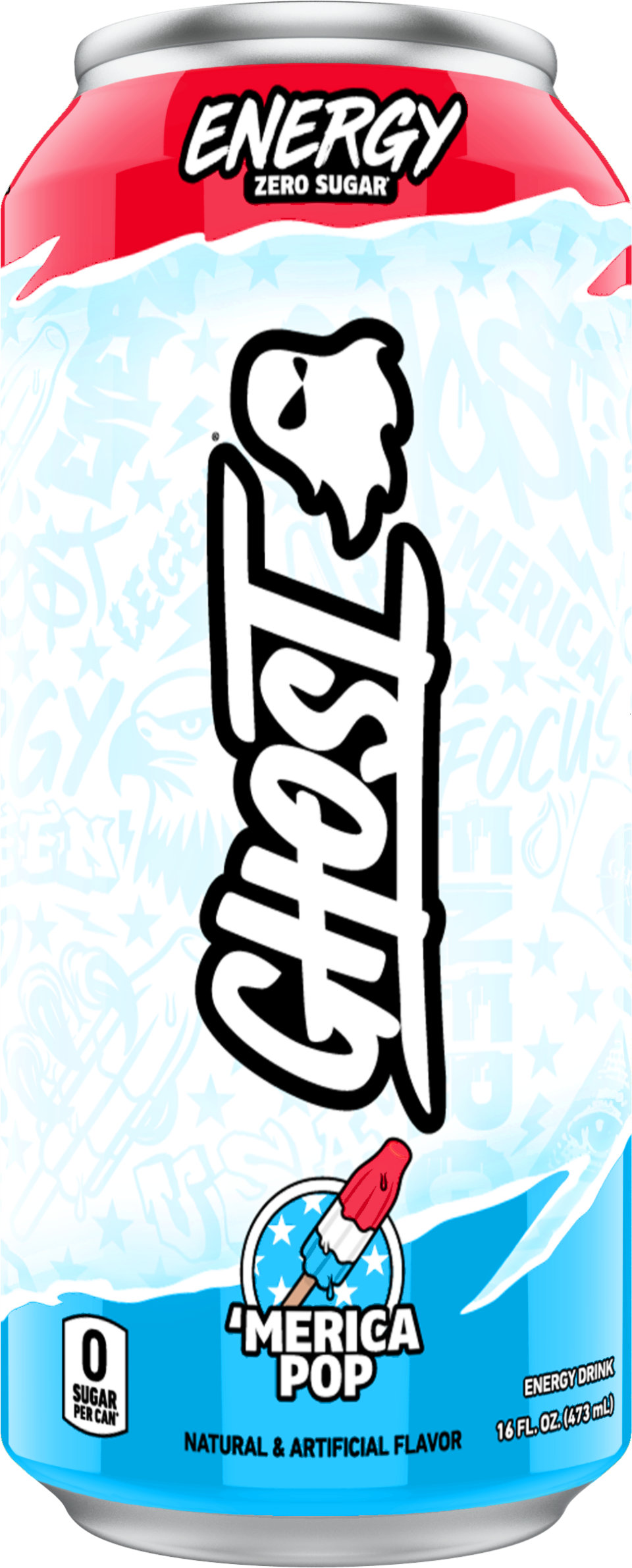 GHOST Energy 'Merica Pop: The Patriotic Rocket Pop Flavor Returns