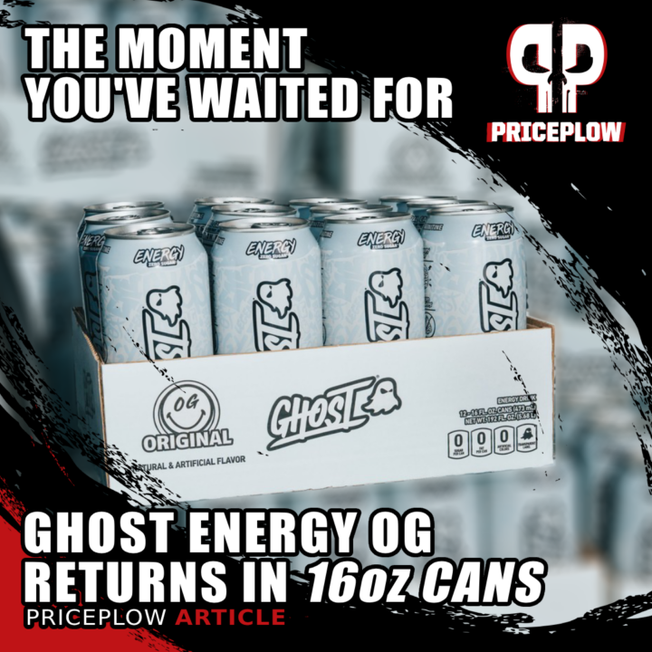 Ghost Energy OG Returns to 16oz Cans: The Original Flavor Gets Full ...