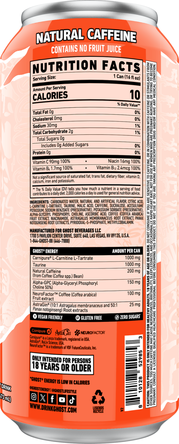 GHOST Energy Peaches: Sweet Success Coming to March Madness 2025