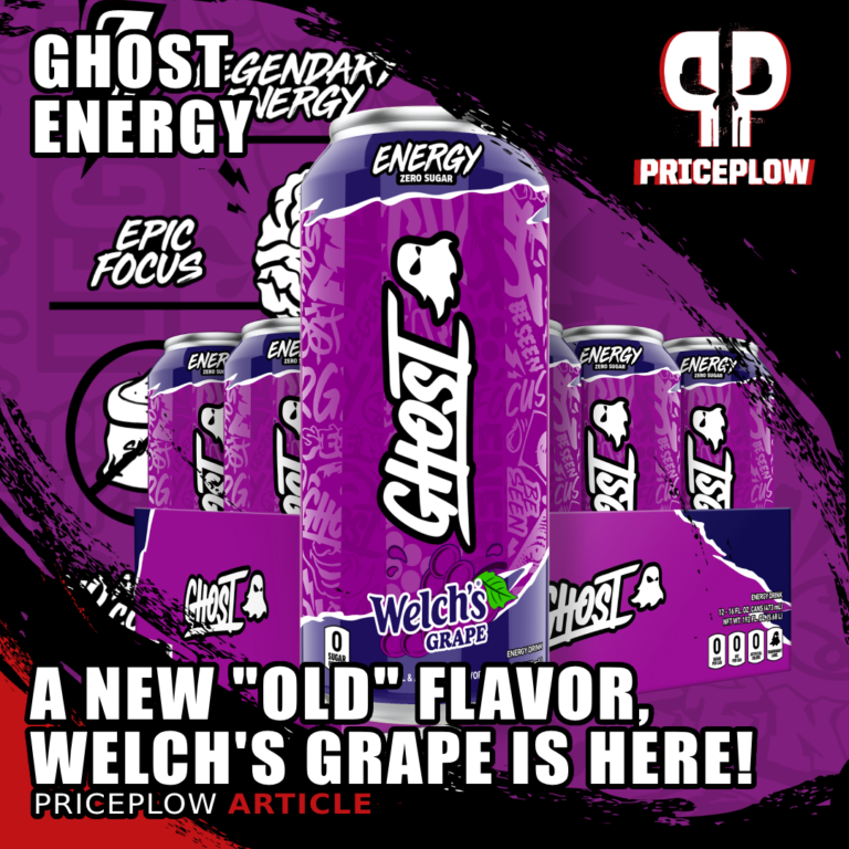 GHOST Energy Adds Welch’s Grape to the Menu!