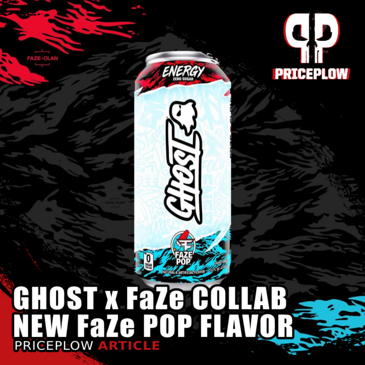 Ghost x FaZe Collab: New FaZe Pop Flavor