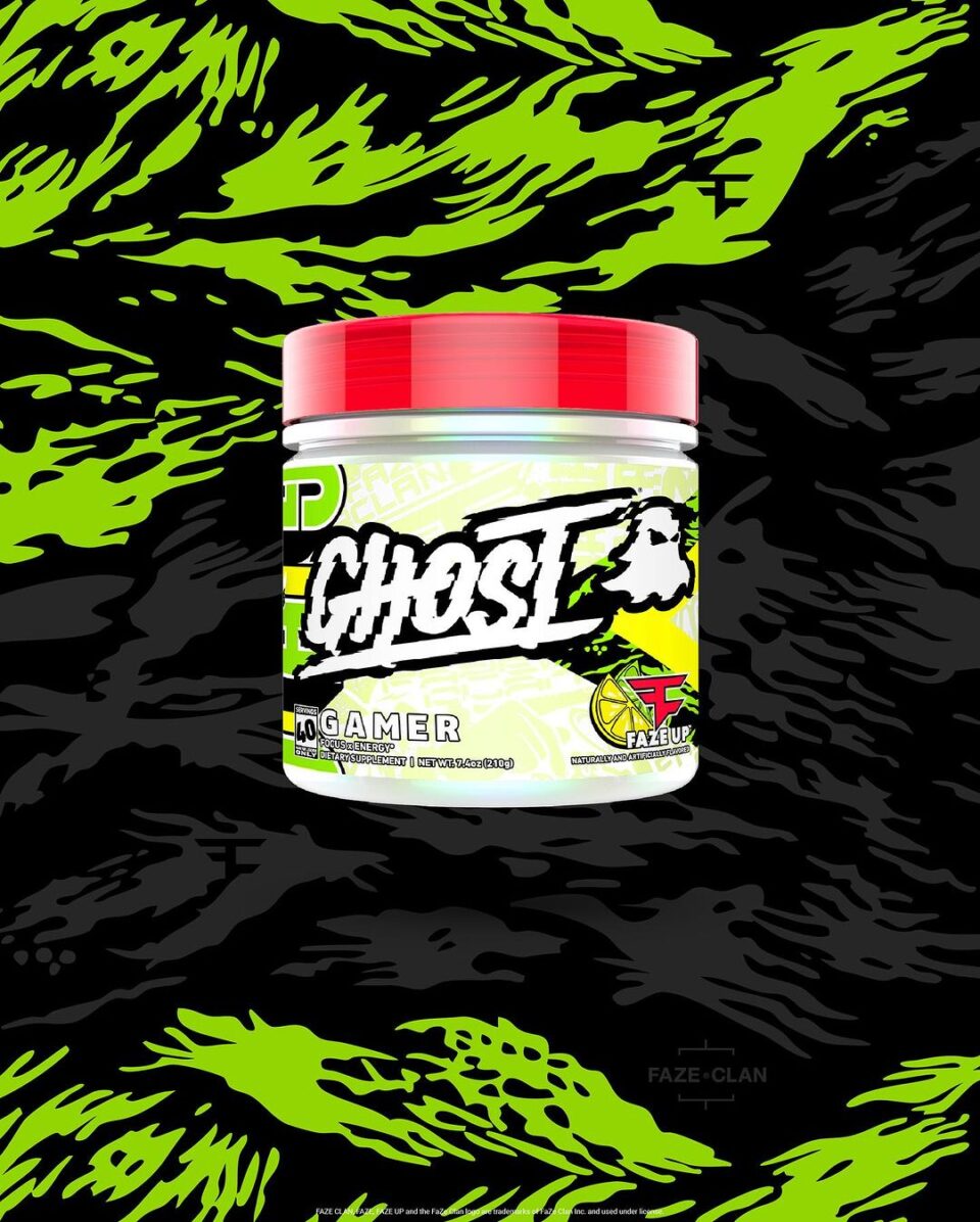 GHOST x Faze Clan: FAZE UP Collab in GHOST ENERGY and GAMER