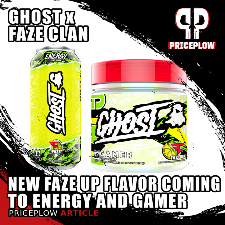 GHOST x Faze Clan: FAZE UP Collab in GHOST ENERGY and GAMER
