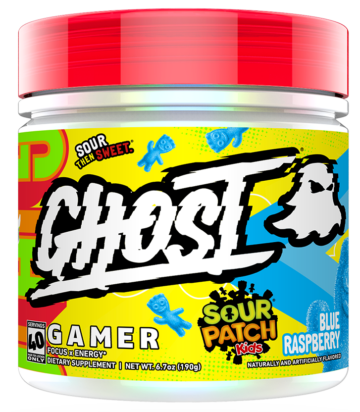 Ghost Gamer Sour Patch Kids Blue Raspberry: Enter Blue Team