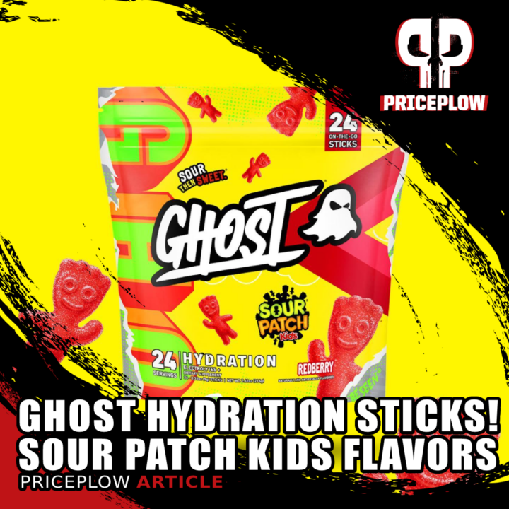 Ghost Hydration Now in Sour Patch Kids Stick Packs