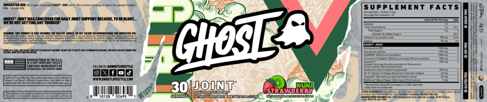 Ghost JOINT: Powdered Joint Support Supplement Where Old Meets New