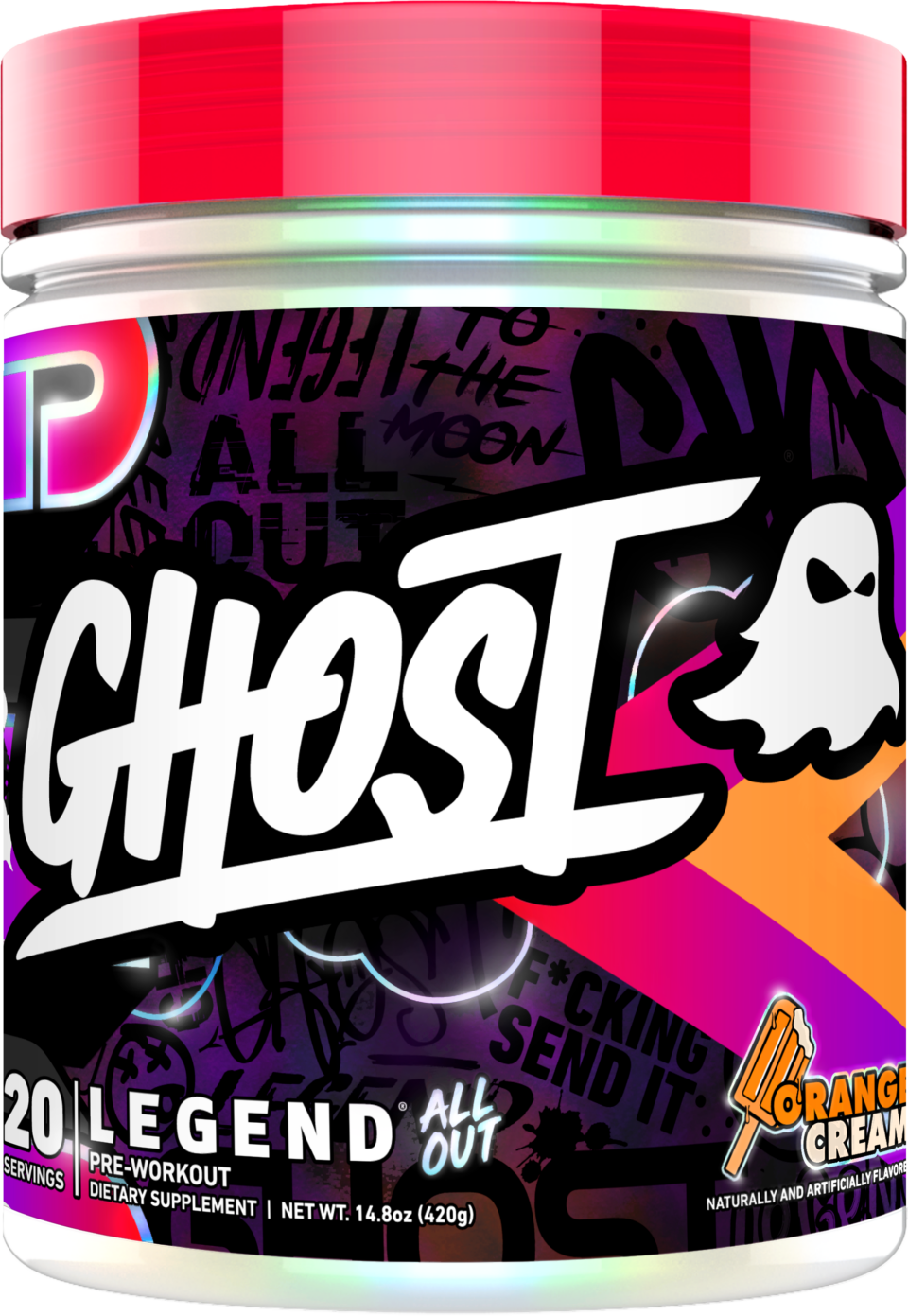 GHOST Legend ALL OUT Orange Cream Rings in the New Year