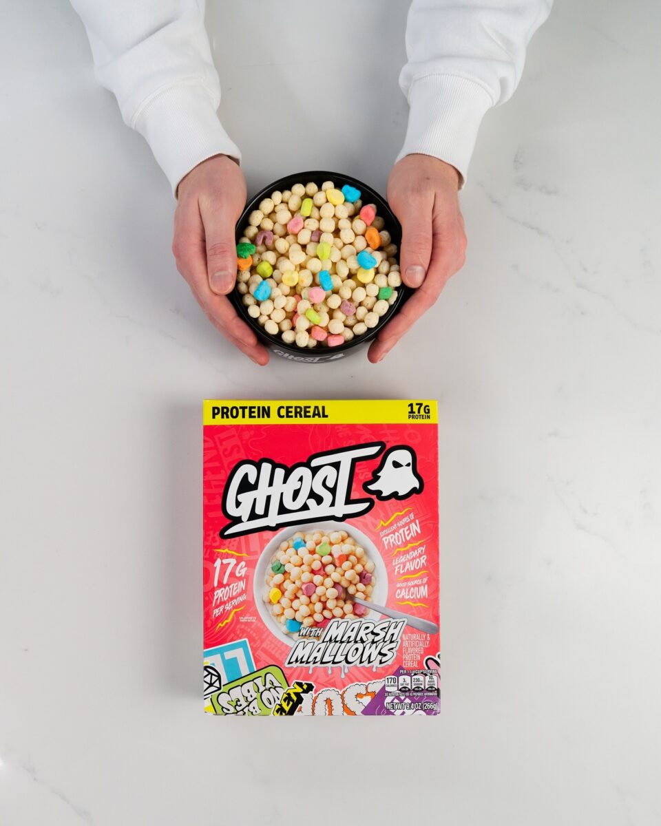 GHOST Protein Cereal in Marshmallow and Peanut Butter Flavors!