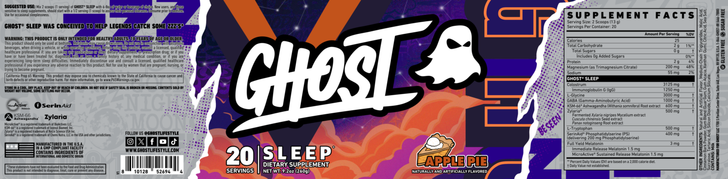 GHOST Sleep: The Legends Finally Get Some Rest with Colostrum