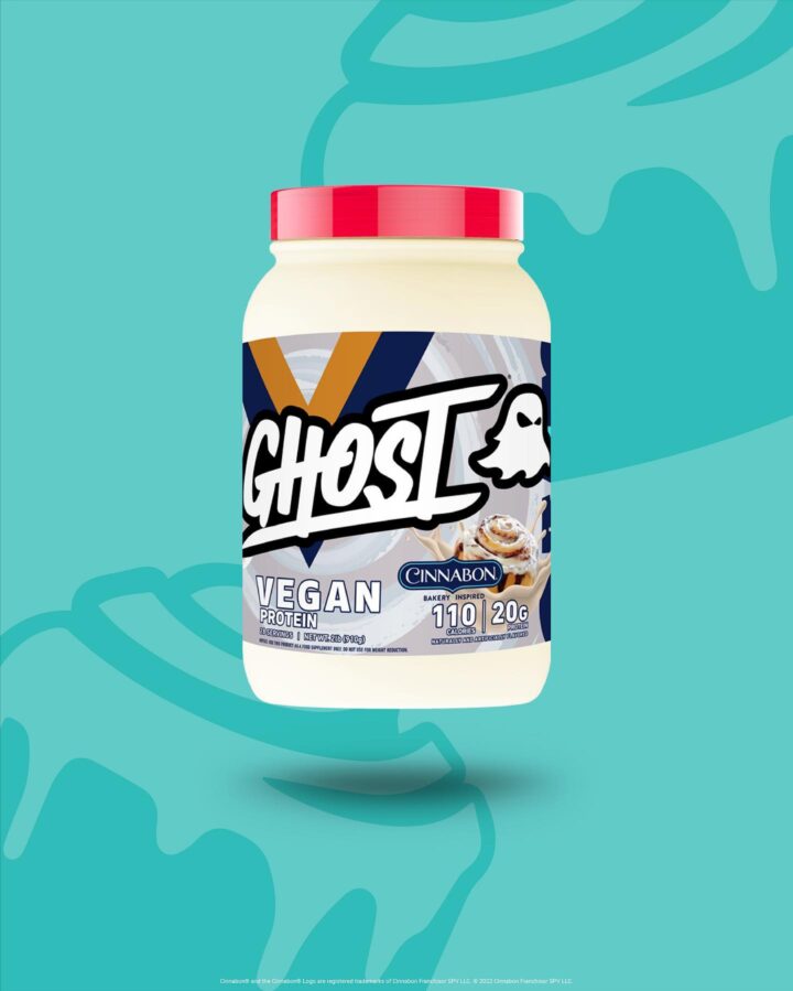 Ghost X CINNABON Collab Announced for Vegan and Whey!
