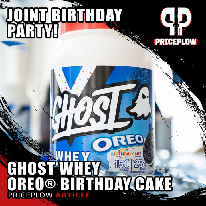 OREO® Birthday Cake GHOST Whey Celebrates 6 Years of Ghost and 110 ...