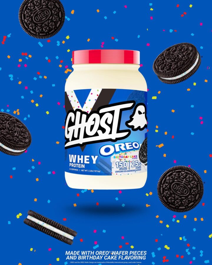 OREO® Birthday Cake GHOST Whey Celebrates 6 Years of Ghost and 110 ...
