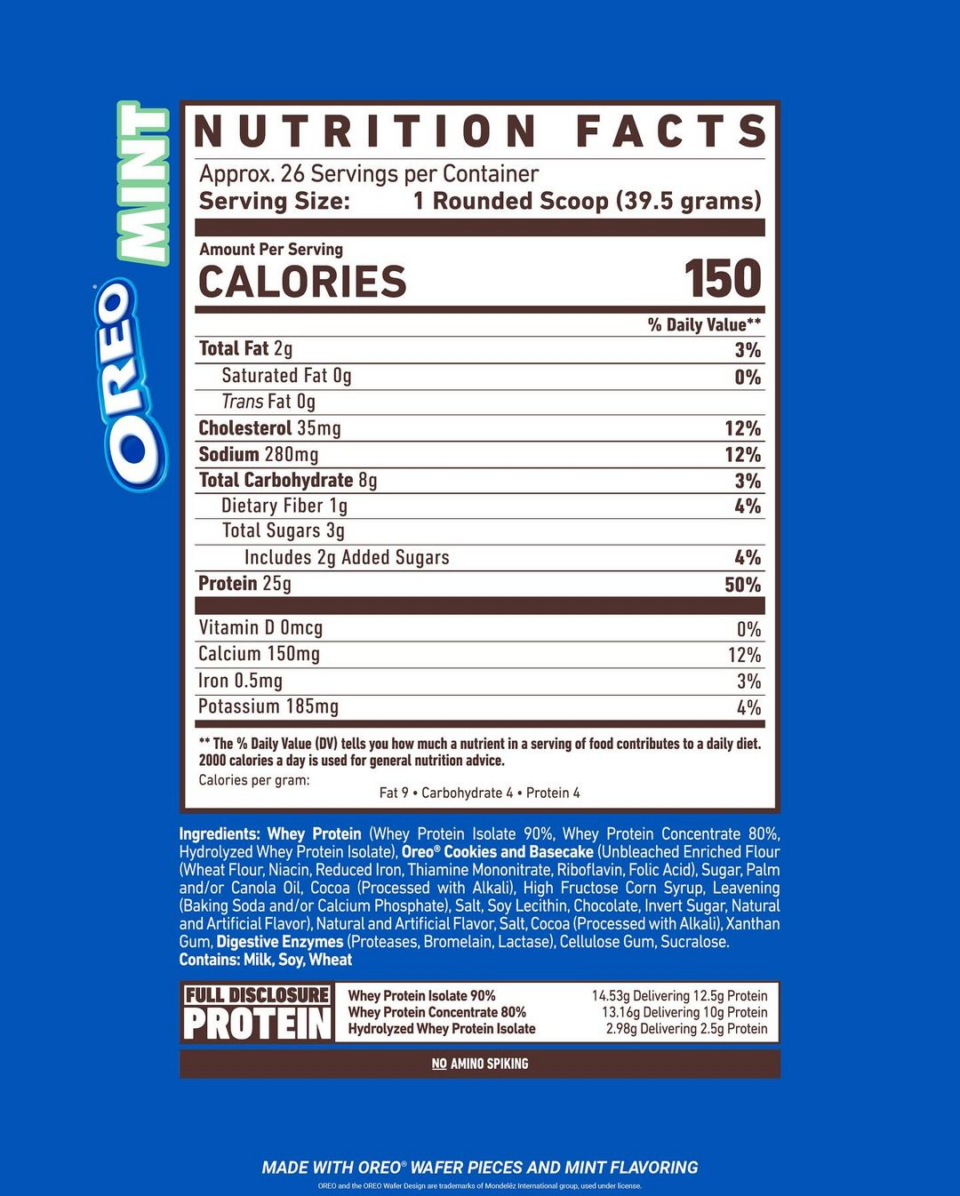 GHOST® Whey OREO® MINT Announced for June 28, 2024