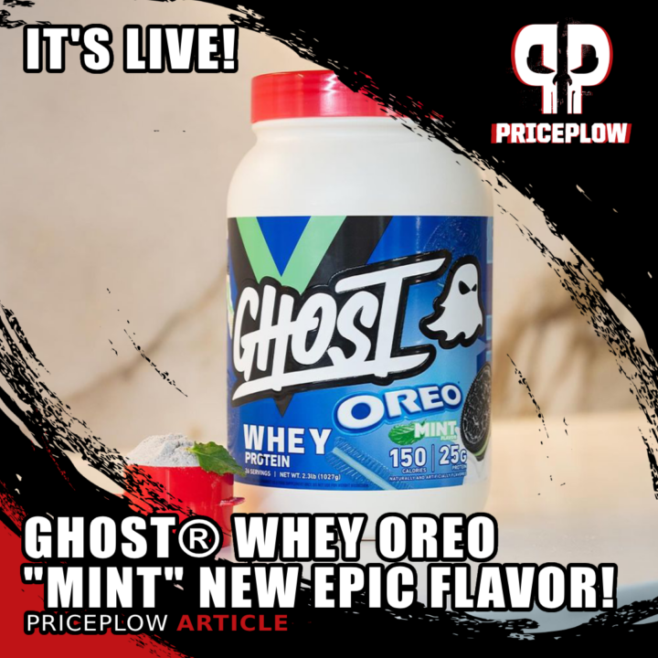 GHOST® Whey OREO® MINT Announced for June 28, 2024