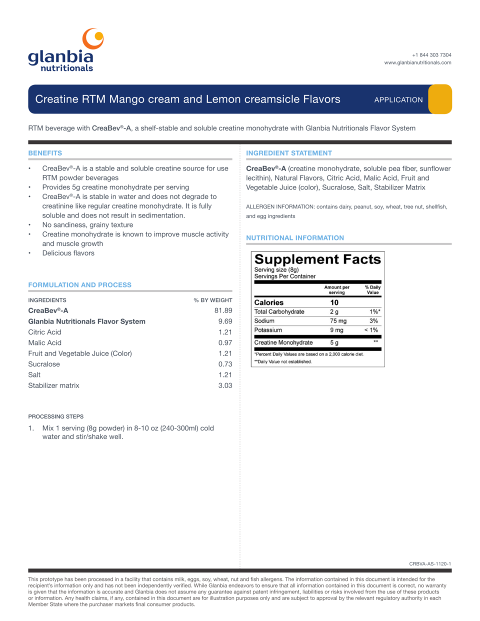 Strength Throughout Life: Glanbia Nutritionals' OptiATP™ and CreaBev ...